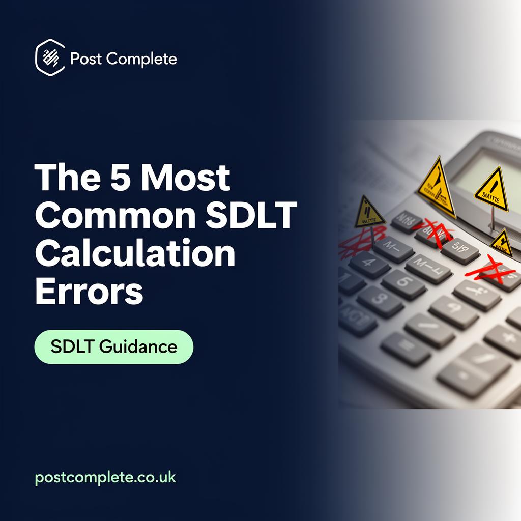 The 5 Most Common SDLT Calculation Errors (and What They Cost) | Post ...