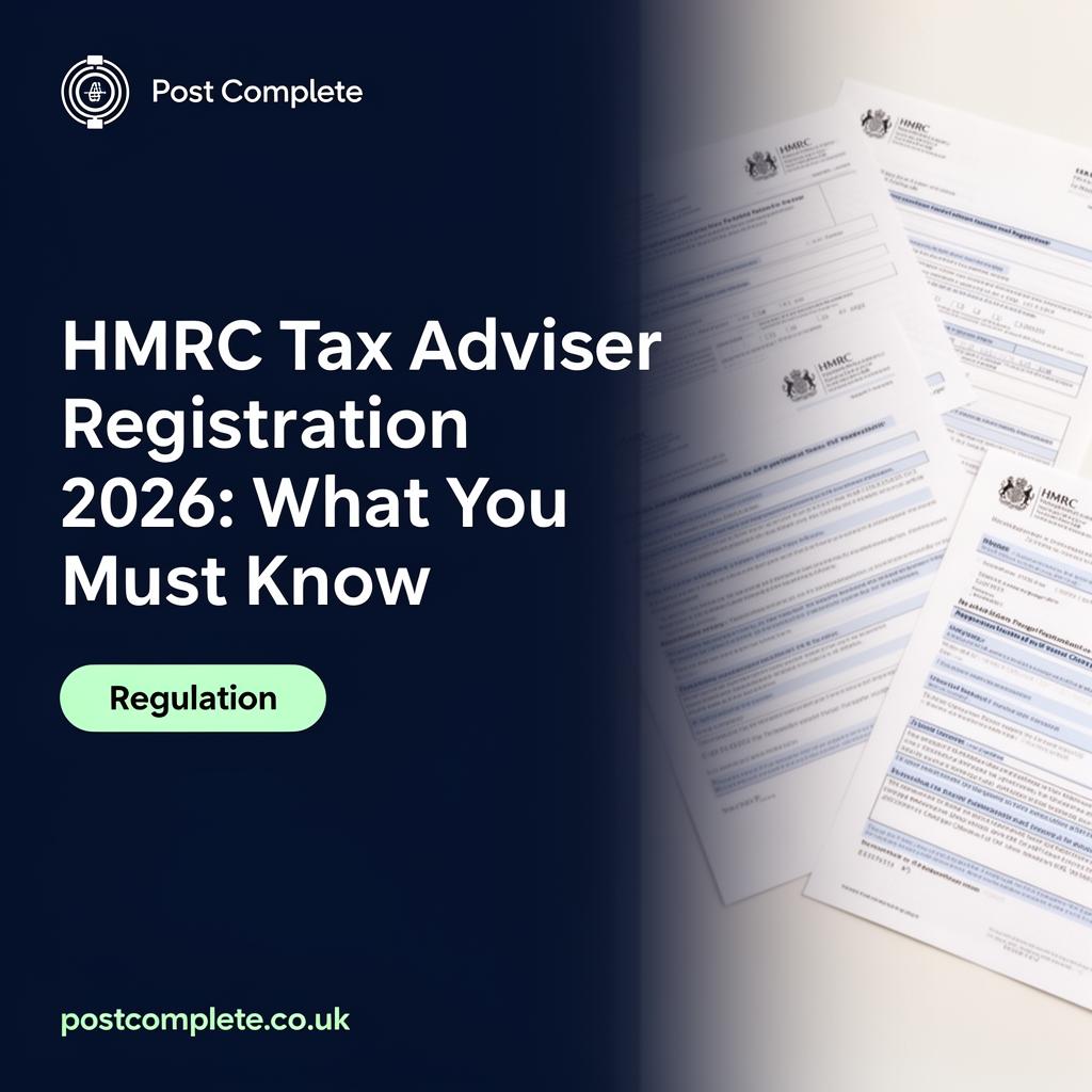 HMRC Tax Adviser Registration 2026: What You Must Know | Post Complete